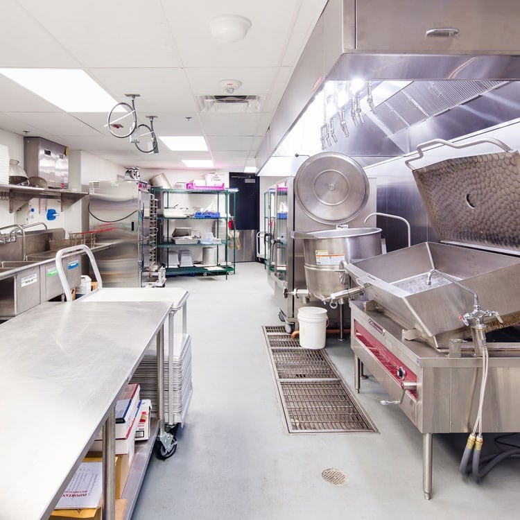 US Bank Stadium Hyundai Club Kitchen - LS Black Constructors