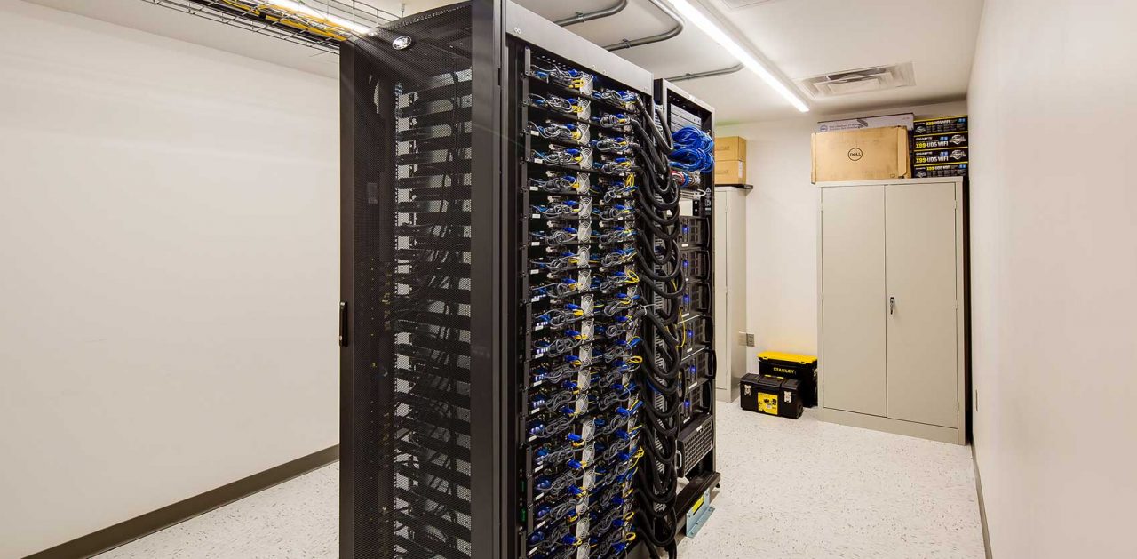 US Bank Stadium Intel Control Room - LS Black Constructors